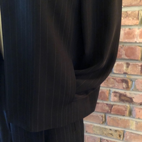Alex Garfield | Jackets & Coats | Alex Garfield Pinstripe Pant Suit Sz ...